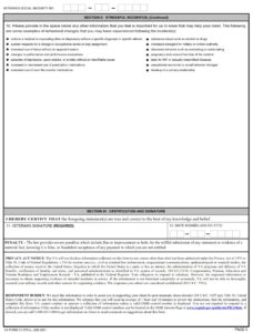 VA Form 21-0781A – Statement in Support of Claim for Service Connection ...