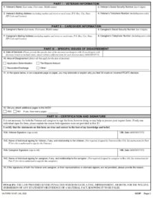 VA Form 10-307 – Notice of Disagreement (PCAFC Decisions) - VA Forms