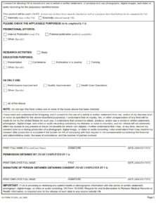 VA Form 10-3203 – Consent for Production and Use of Verbal or Written ...