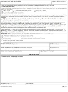VA Form 10-5345 – Request for and Authorization to Release Health ...