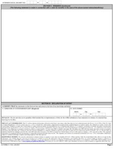 VA Form 21-4138 – Veterans Benefits Administration - VA Forms