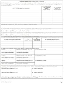 VA Form 21P-509 – Statement of Dependency of Parent(s) - VA Forms