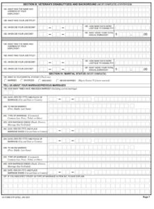 VA Form 21P-527EZ – Application for Veterans Pension - VA Forms