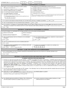 VA Form 21P-530EZ – Application for Burial Benefits (Under 38 U.S.C ...