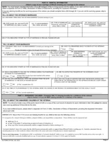 VA Form 21P-534 – Application for Dependency and Indemnity Compensation ...