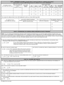 VA Form 21P-534 – Application for Dependency and Indemnity Compensation ...