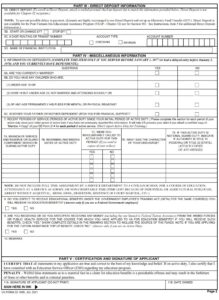 VA Form 22-1995 – Request for Change of Program or Place of Training ...