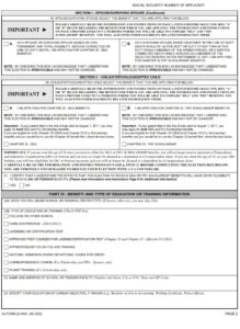 VA Form 22-5490 – Dependents’ Application for VA Education Benefits ...