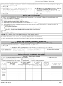 VA Form 22-5490 – Dependents’ Application for VA Education Benefits ...
