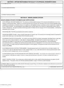 VA Form 26-0785 – Lender’s Staff Appraisal Reviewer (SAR) Application ...