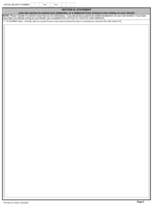 VA Form 21-10210 – Lay/Witness Statement - VA Forms