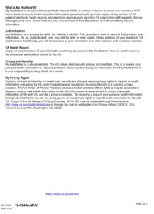 VA Form 10-5345A-MHV – Individuals’ Request for a Copy of Their Own ...
