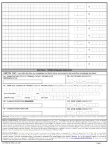 VA Form 28-1905 – Request And Authorization For Supplies - VA Forms